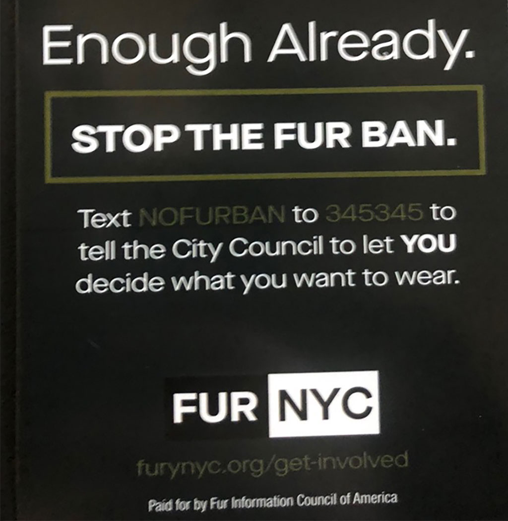 NYC Fur Ban: The Hornet's Nest that Needed a Good Kicking