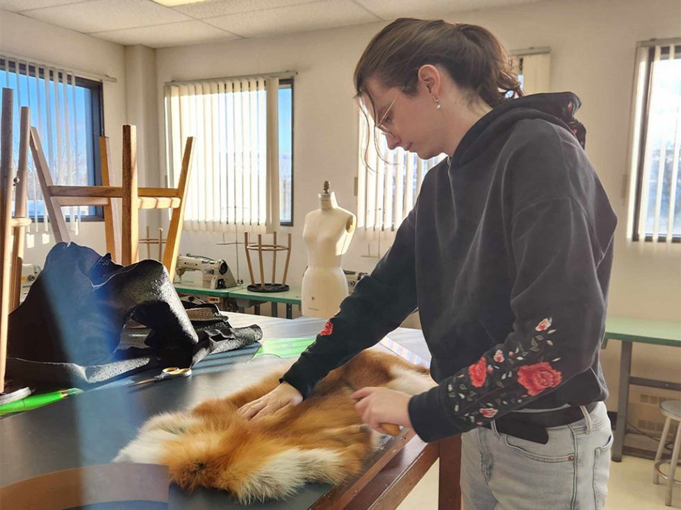 Dilan Porzuczek Shows Fashion Students the Excitement of Fur